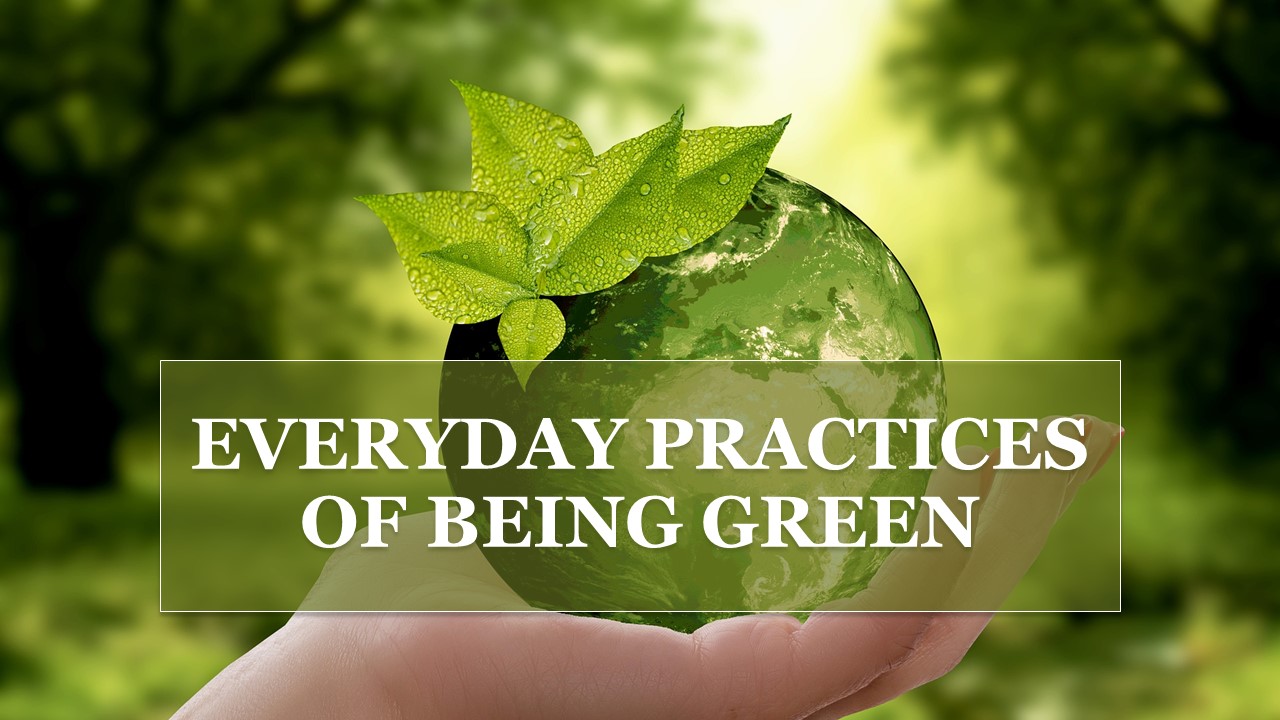 Every Day Practices of Being Green - Fit 'N Seal™ - Universal Bottle tops